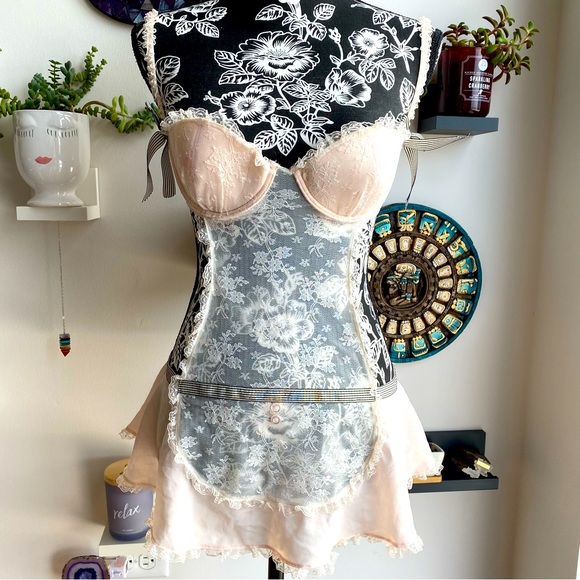 Victoria's Secret | Intimates & Sleepwear | Victorias Secret Apron Slip ...